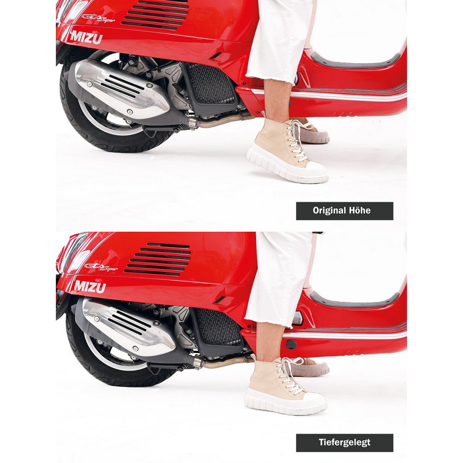 Vespa Height Reducer Kit for the GTS/GTV/GT - VESPA MAG