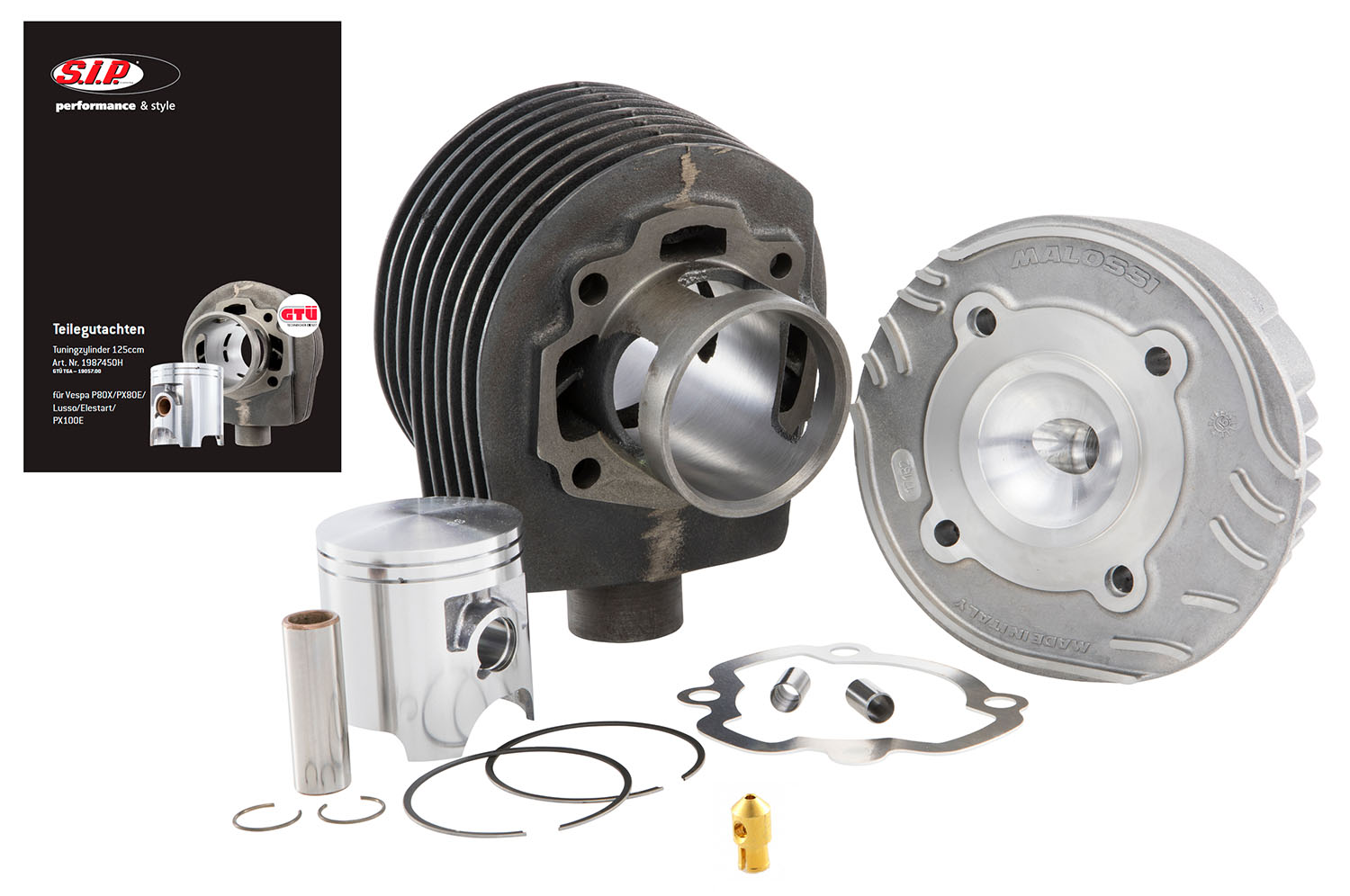 Vespa at the highest level: SIP tuning kits with parts certificate ...