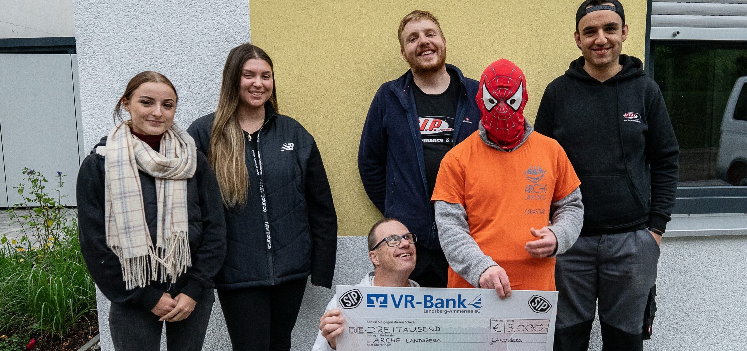 SIP Aid helps: €3,000 for the new Arche in Landsberg